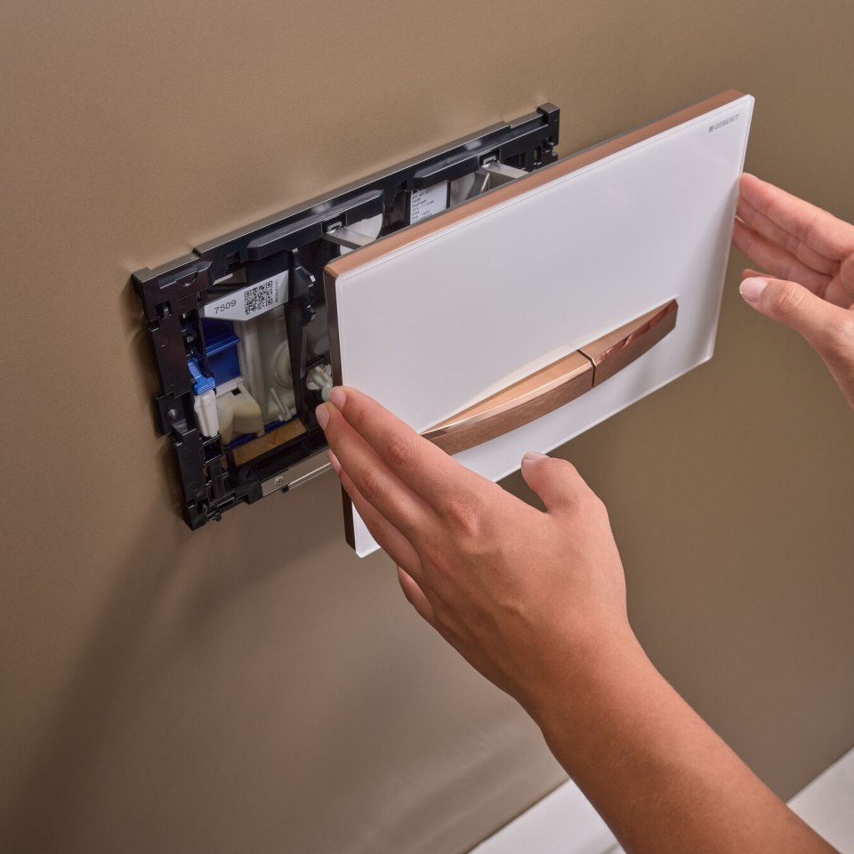 Geberit actuator plates, flush plates and WC flush controls | Geberit ...