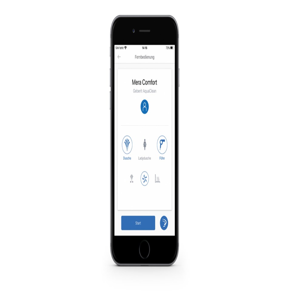 Intuitive remote control | Geberit North & South East Asia